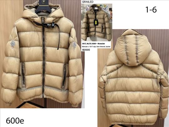 Vrhunske Moncler jakne, limitira serija, top