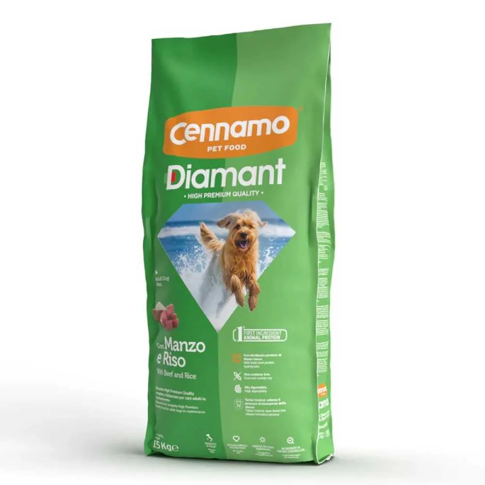 Cennamo Diamant Dog Adult Mini - Beef 15kg