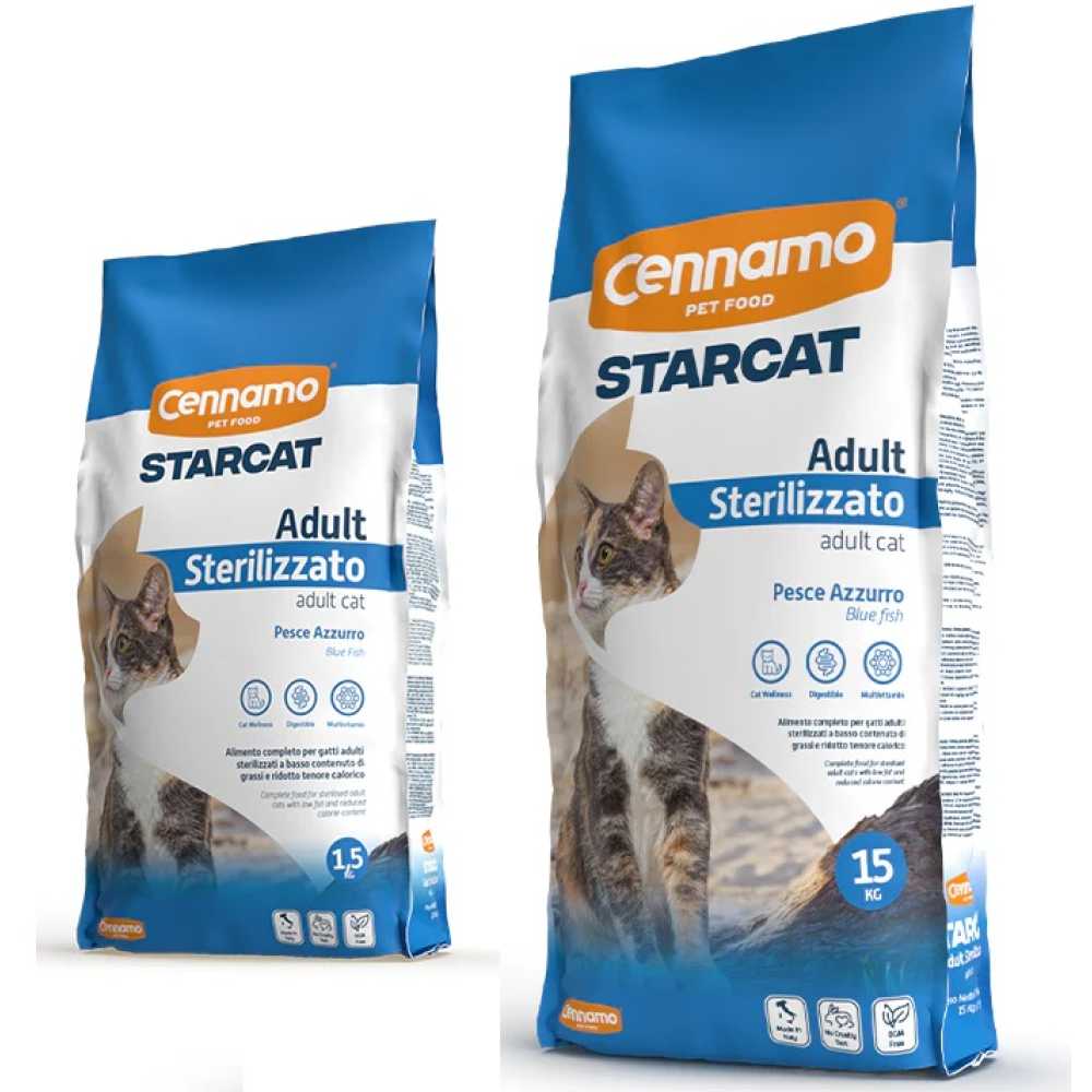 Cennamo StarCat Adult - Sterilised Fish 15kg