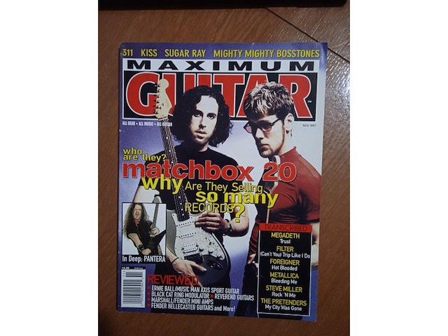 Maximum guitar-November 1997