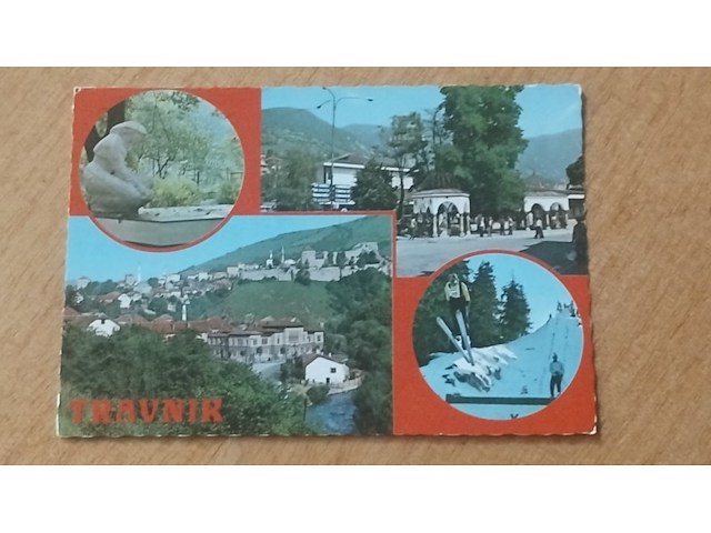 Travnik - Ski Skakaonica - Skijaši - Bosna - 1977