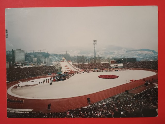 SARAJEVO -OTVARANJE XIV ZIMSKIH OLIMPIJSKIH IGARA