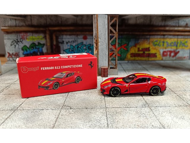 1:64 Bburago Ferrari 812 Competizione