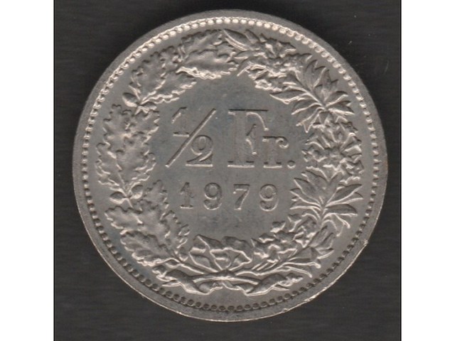 ½ Franc - 1979 - Švajcarska