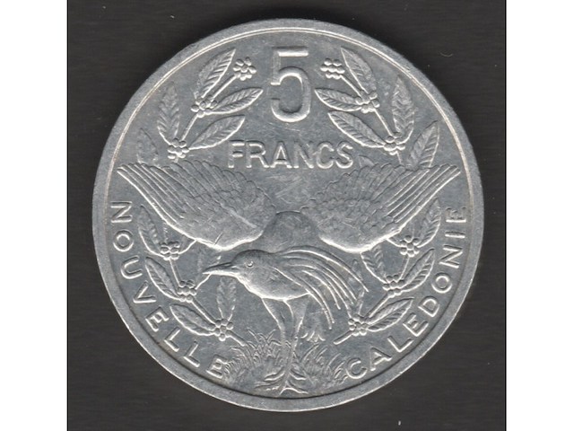 5 Francs - 2011 - New Caledonia, Nova Kaledonija