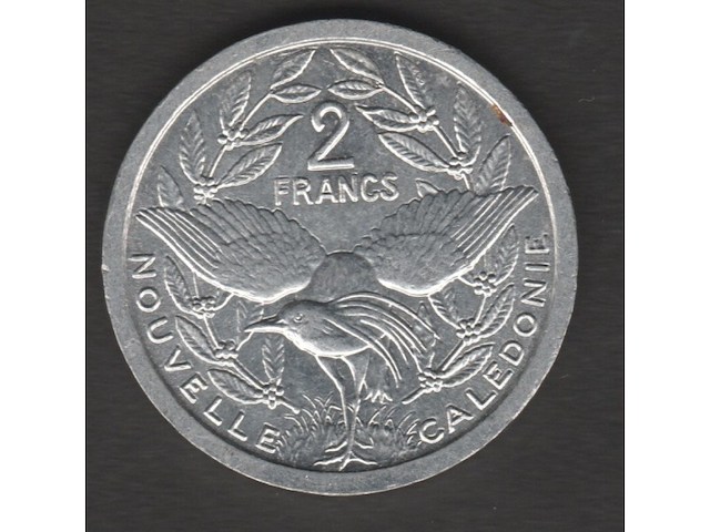 2 Francs - 2012 - New Caledonia, Nova Kaledonija