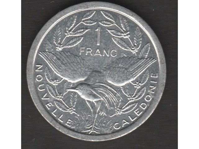 1 Franc - 2012 - New Caledonia, Nova Kaledonija