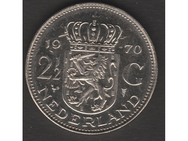 2½ Gulden - 1970 - Holandija, Netherlands