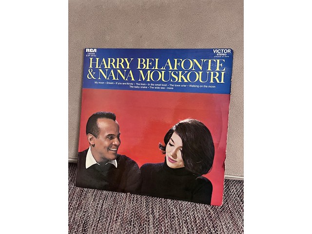 Harry Belafonte &;; Nana Mouskouri LP ploca - retko