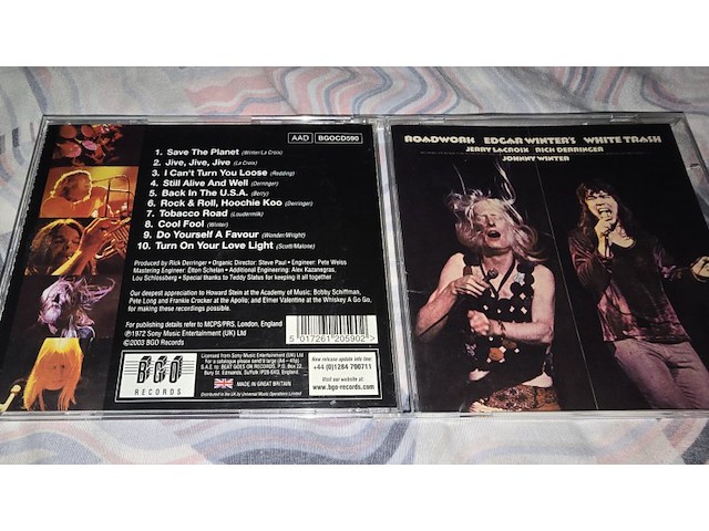 Edgar Winter`s White Trash - Roadwork , ORIGINAL