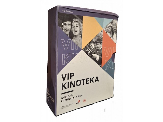 VIP KINOTEKA (Novi sjaj filmskih klasika) 8 DVD