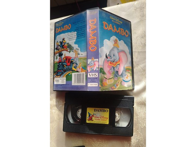 Dambo-VHS-Walt Disney-Crtani