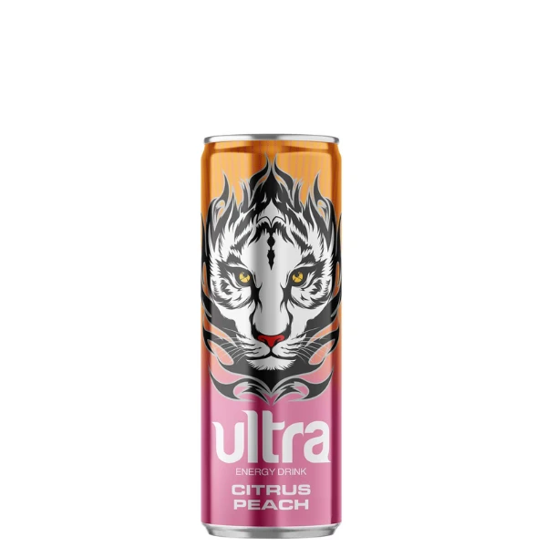 Ultra Citrus Peach Energetsko piće 0,25l CAN