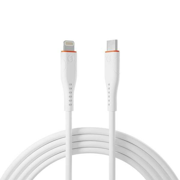 S-LINK SW-C120 kabl USB-C na Lightning, 2m, beli