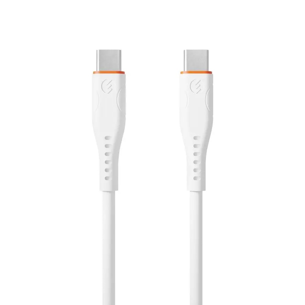 S-LINK SW-C130 kabl USB-C na USB-C, 1m, beli