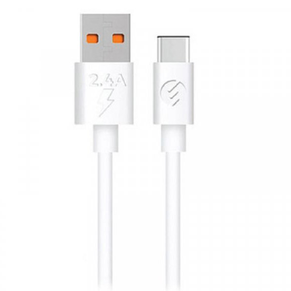 S-LINK SL-X243 kabl USB-A na USB- C, 1m, beli