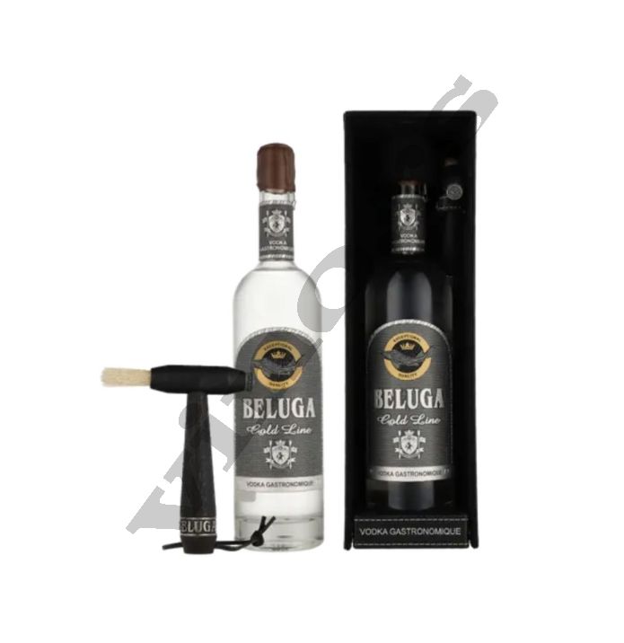 Beluga Gold Line 0,7 L + Leather Gift Box
