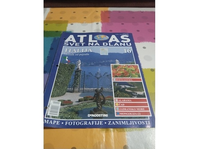 Atlas - Svet na dlanu broj 16