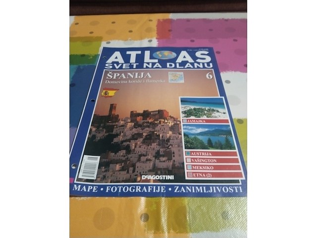 Atlas - Svet na dlanu broj 6