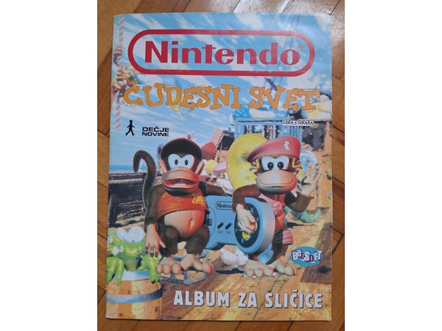 Nintendo čudesni svet  pun album kolekcionarski
