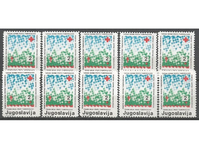 TBC 2 din x 10 1986.,čisto