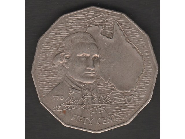 50 Cents, James Cook, Džejms Kuk - 1970 - Australija