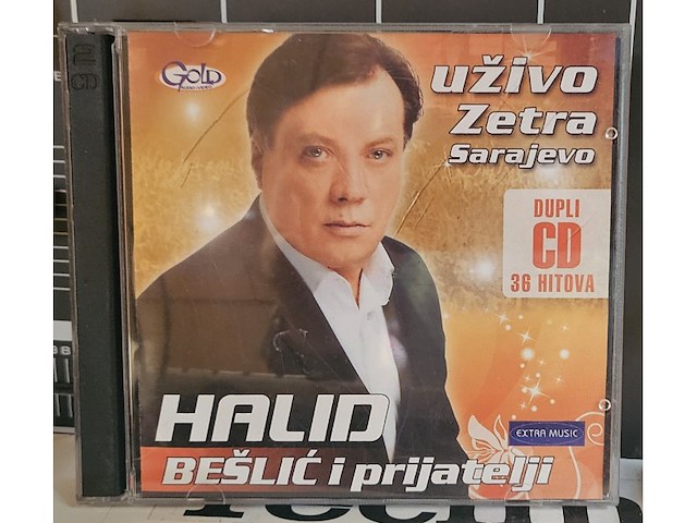 Halid Bešlić ‎– Uživo - Zetra Sarajevo, 2 x CD
