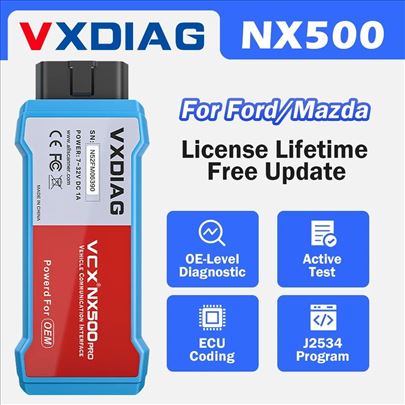 NOVO- VXDIAG VCX Nano NX500 Pro WiFi za Ford Mazdu