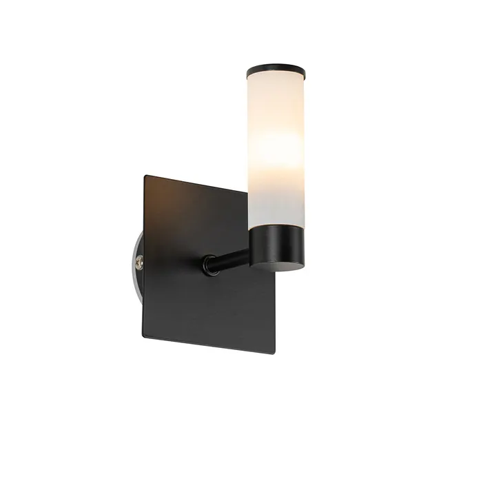 Moderna zidna lampa za kupatilo crna IP44 - Bath