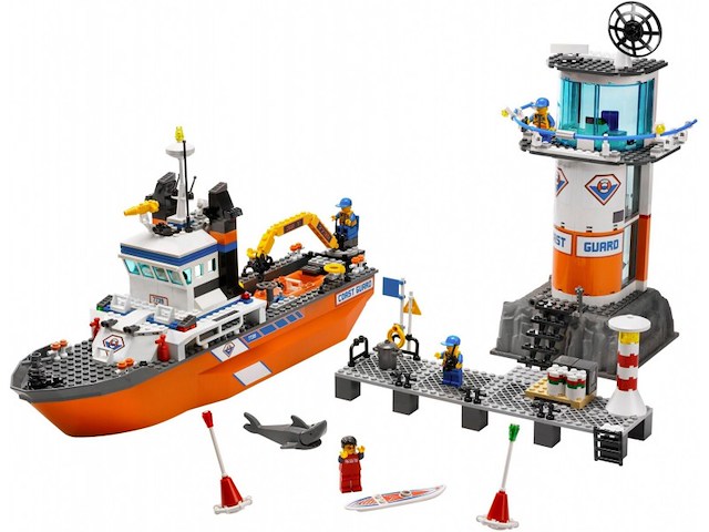 LEGO City - 7739 Coast Guard Patrol Boat &; Tower