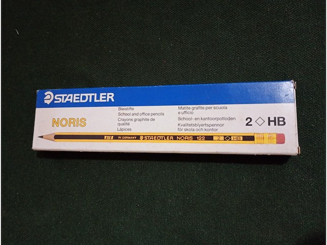 Staedtler Noris 122 2 HB West Germany