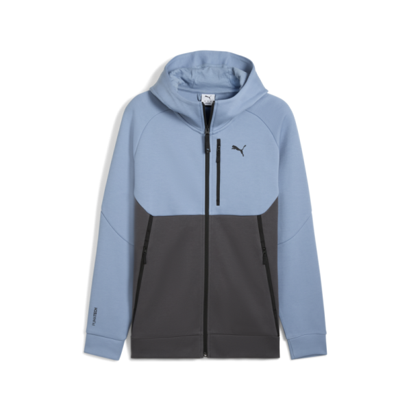 Puma - Plavi muški duks DUKS PUMA TECH FULL-ZIP HOODIE DK