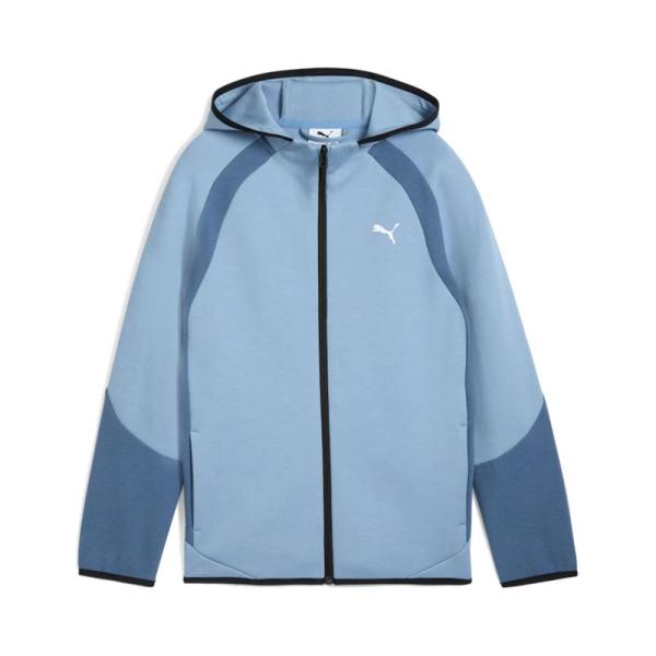 Puma-Plavi duks za decu EVOSTRIPE FULL-ZIP HOODIE DK B