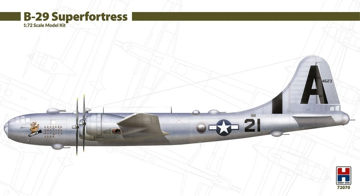 HOBBY 2000 1/72 B-29 Superfortress