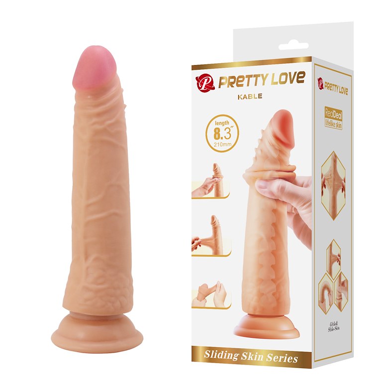 Realističan Dildo Kable BW 7006NRG