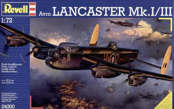 REVELL 1/72 Avro Lancaster Mk.I/III
