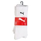 UNISEX ČARAPE PUMA SPORT 3-PACK WHITE