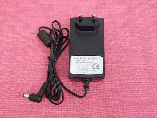 Samsung adapter 12V 1.6A ORIGINAL + GARANCIJA!