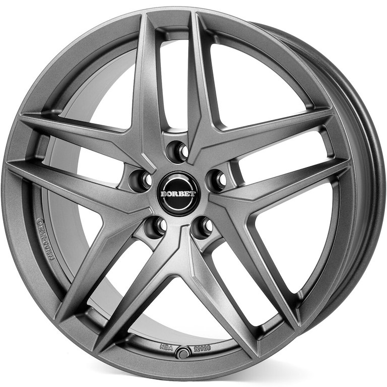 BORBET
Z DARK GREY MATT 17x7.5-5/112