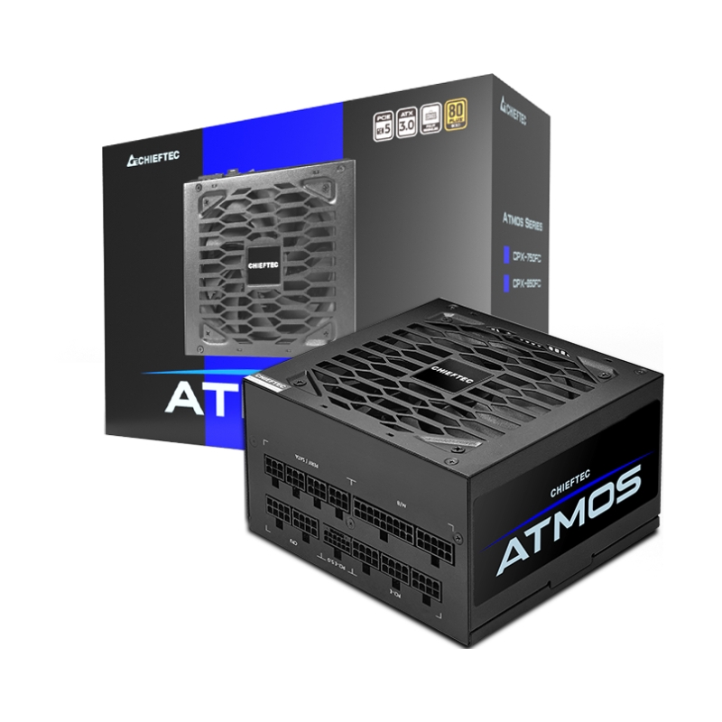 Chieftec 750W CPX-750FC ATMOS 80Plus Gold modularno 5Y
