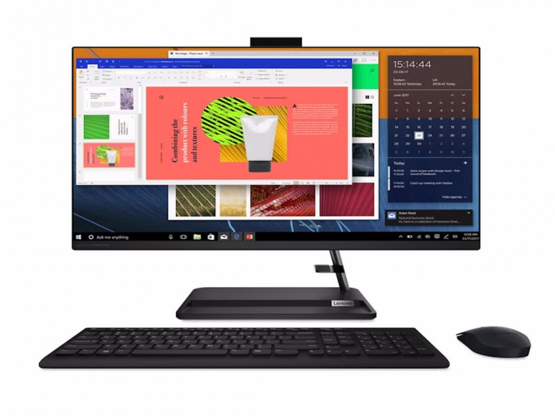 Racunar LENOVO IdeaCentre AIO 3 27ALC6 DOS/27'' FHD/Ryzen 5-7430U/16GB/512GB/crna ( F0FY00PCRI )