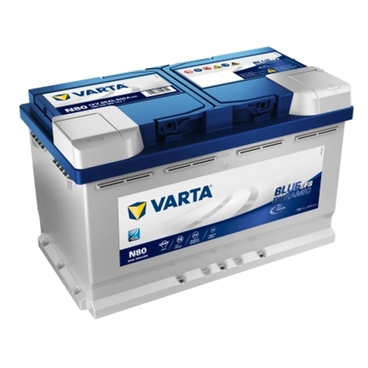AKUM VARTA DYN EFB START STOP 12V80AH D+ N80
