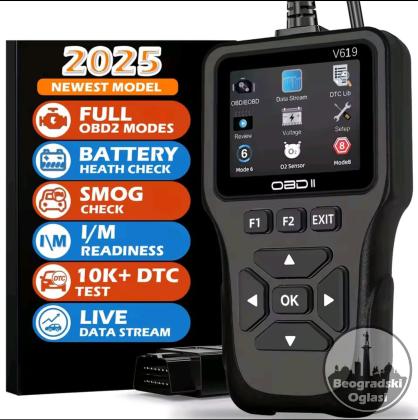 NOVO- V619 OBD2 Auto Dijagnostika