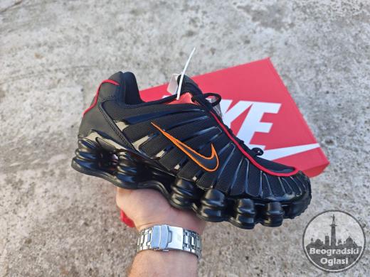 Nike Shox TL Black Magma Orange