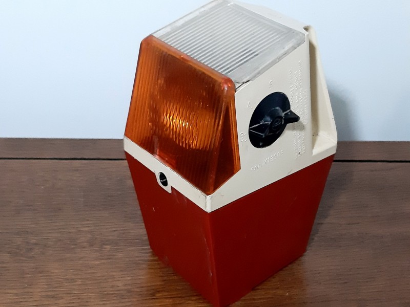 Vintage signalna lampa iz 70-ih za oltajmere za auto