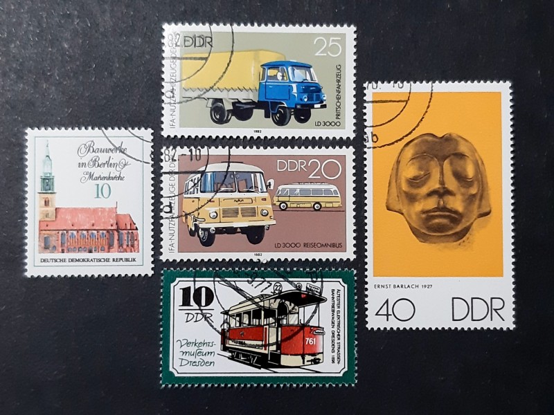 Lot markice - DDR Nemacka
