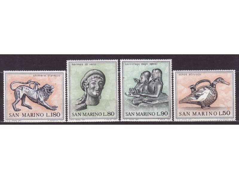 San Marino - umetnost - 1971.