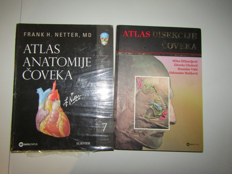 Atalas Anatomije čove i Atlas disekcije čoveka NOVO!