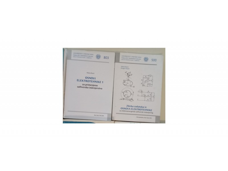 Osnovi elektrotehnike 1 – prof. dr Nikola Đurić FTN