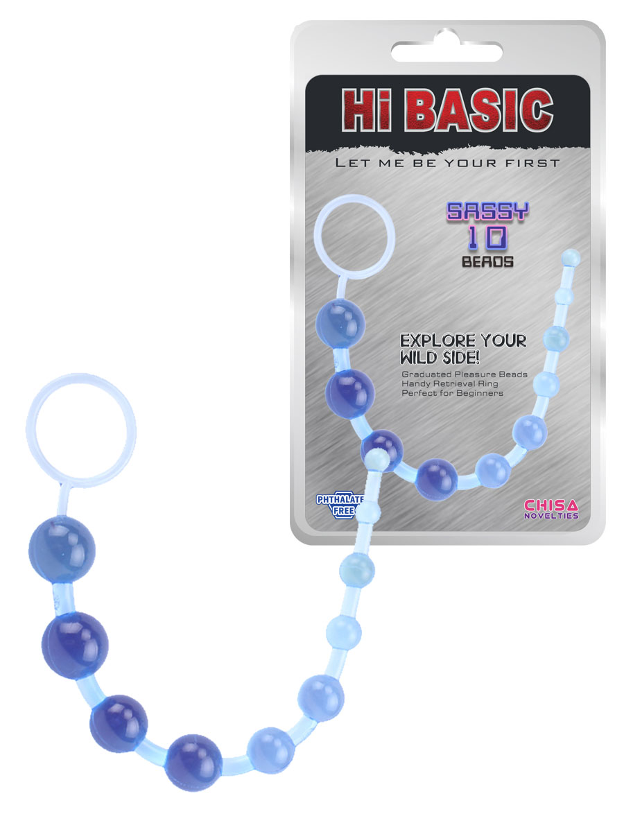 SASSY Anal Beads – Blue